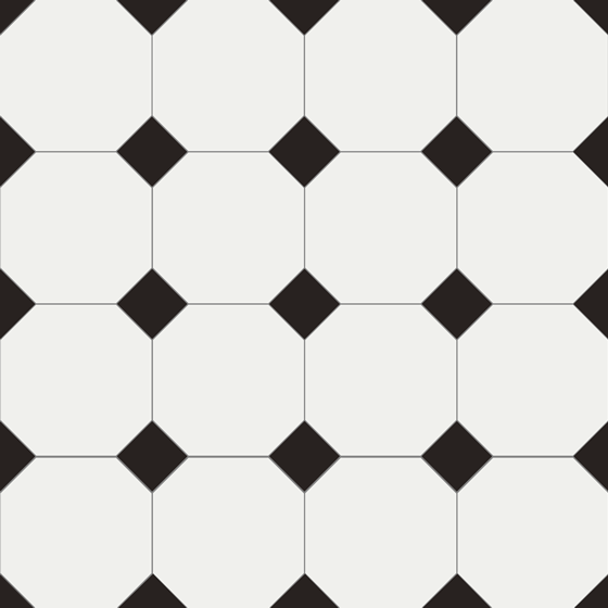 Barton 150 Tile Design | White/Black | Black And White Victorian Tiles ...