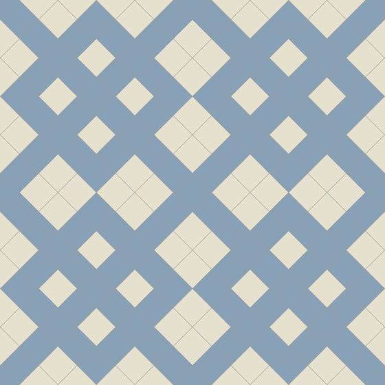 Mora 70 Tile Design - Blue/White - Original Features