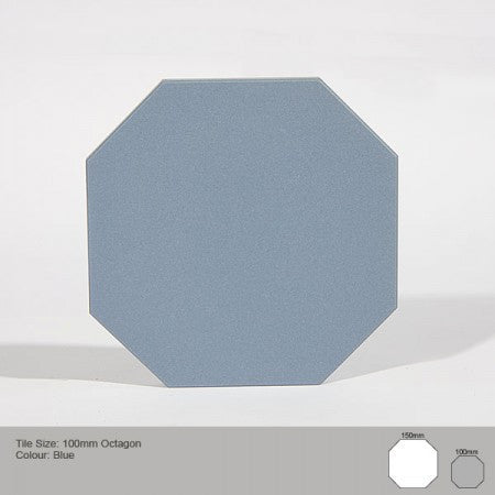 Octagon Tile - Blue - Original Features