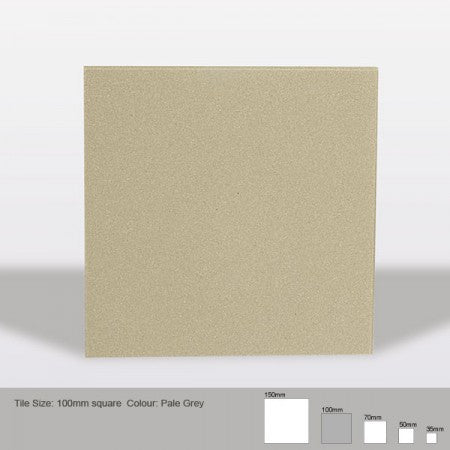 Square Tile - Pale Grey - Original Features