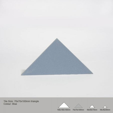 Triangle Tile - Blue - Original Features