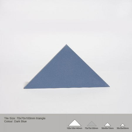 Triangle Tile - Dark Blue - Original Features